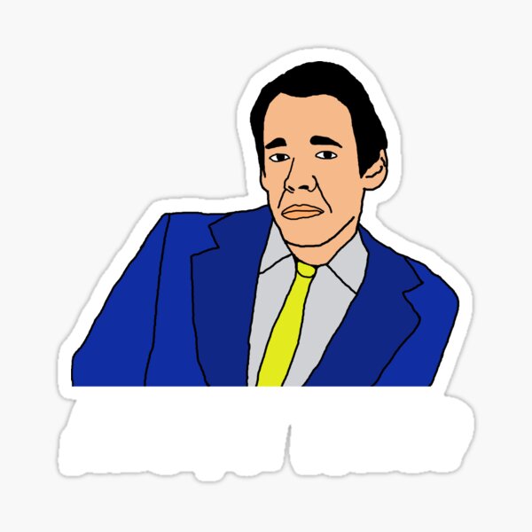 "Trigger Alright Dave? Fan Art (White)" Sticker for Sale by DafyddEm ...