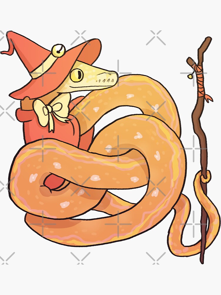"Reticulated Python - Razikale" Sticker for Sale by petakov-kirk | Redbubble