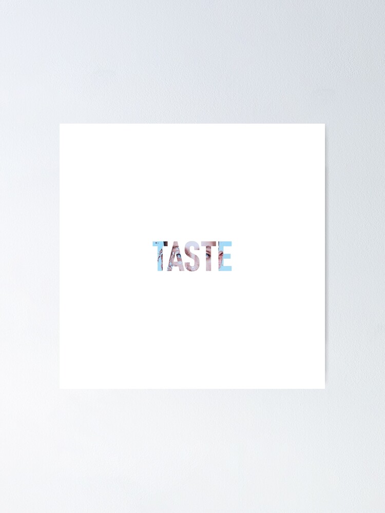 "Aitch" Poster for Sale by prin24ss | Redbubble