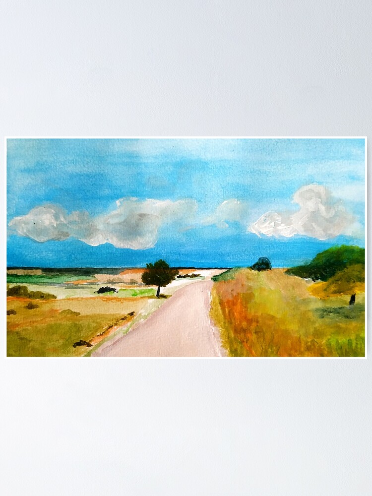 "Countryside" Poster by Cissy-w | Redbubble