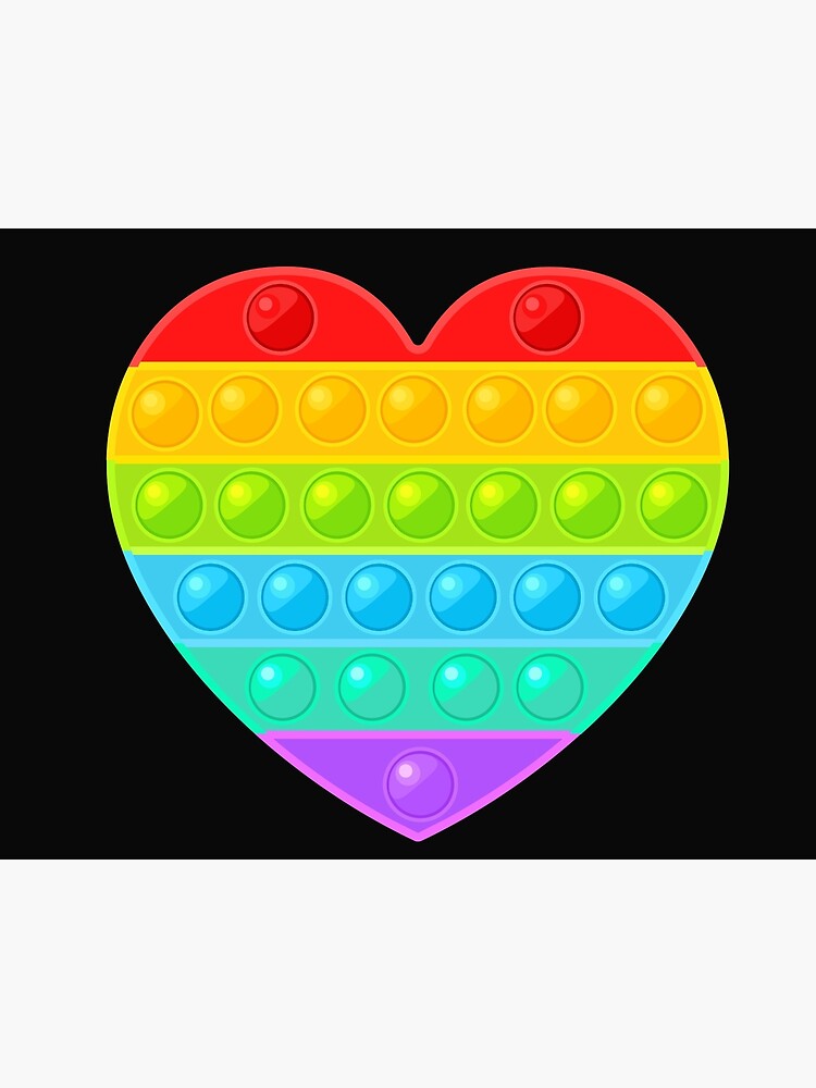 " Pop it Heart" Poster by Haiiro-1994 | Redbubble