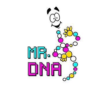 "Mr. DNA From Jurassic Park" Sticker for Sale by Joseph Witschey ...