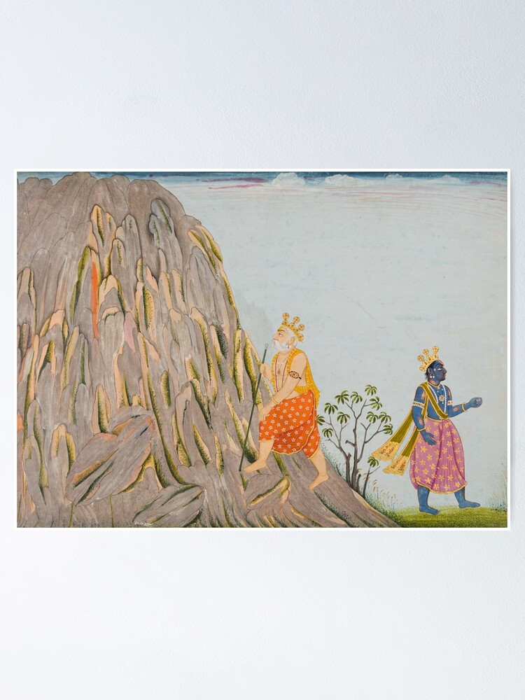 "King Muchukunda Enters the Realm of Mount Gandhamadana to Attain ...