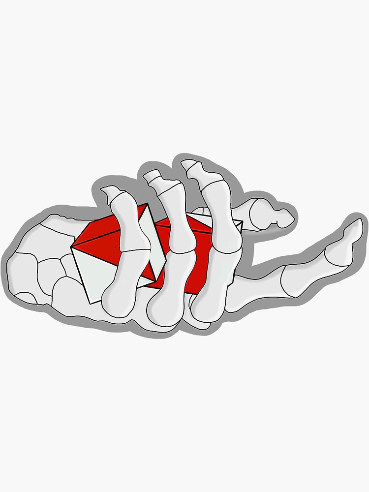 "Skeleton WISC Blocks" Sticker for Sale by WISCyBusiness | Redbubble