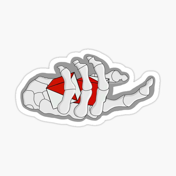 "Skeleton WISC Blocks" Sticker for Sale by WISCyBusiness | Redbubble