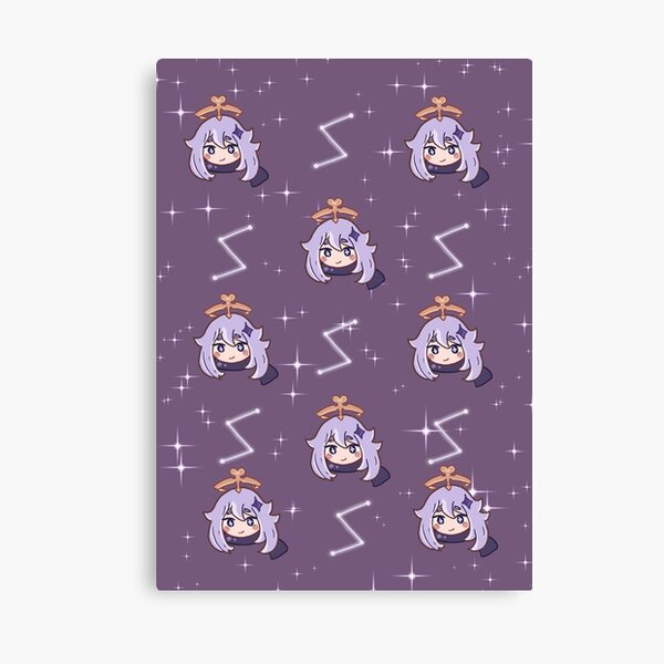 "Paimon Genshin Impact cute patern , bullet jurnal cover , lovely star ...
