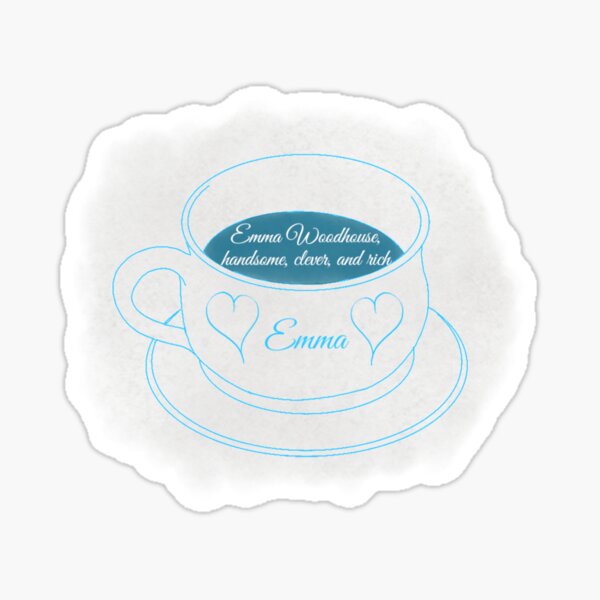 "Emma Tea" Sticker by Fireflies2344 | Redbubble