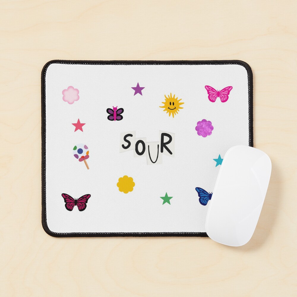 "SOUR Album Cover Sticker Pack" Sticker for Sale by Jess-16 | Redbubble