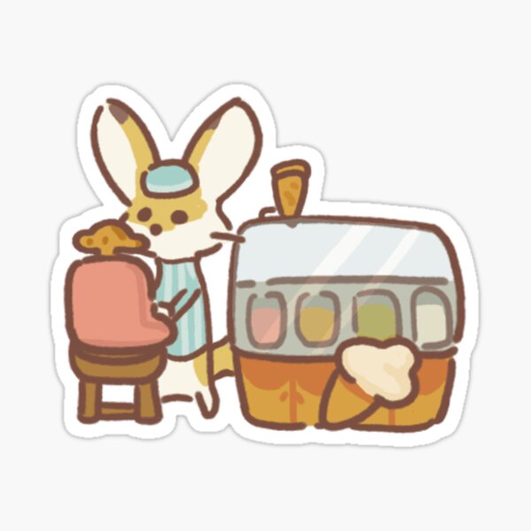"Ice Cream Stall" Sticker for Sale by GnatDesigns | Redbubble