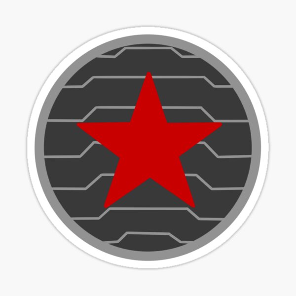 "Winter soldier" Sticker for Sale by MaddyVG | Redbubble