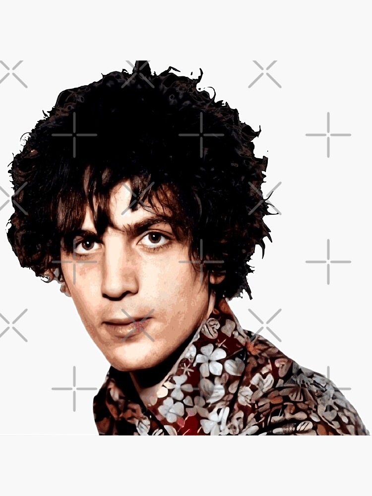 "Syd Barret" Sticker for Sale by JoesGarage1979 | Redbubble