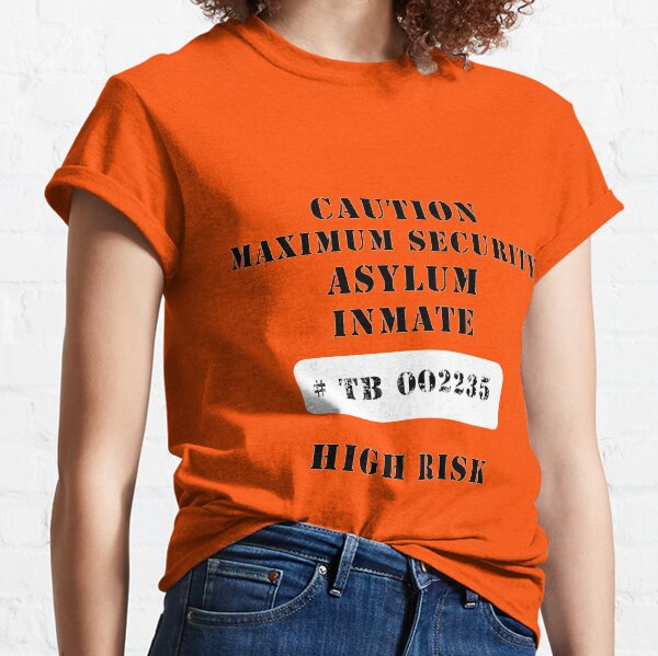 Inmate Women's T-Shirts & Tops | Redbubble