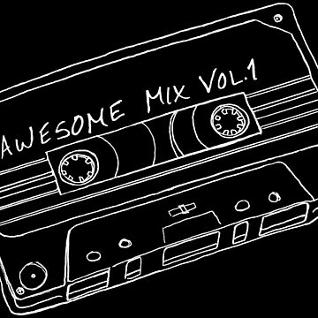 "Awesome Mix Vol. 1 " Essential T-Shirt for Sale by SENSIQUE | Redbubble