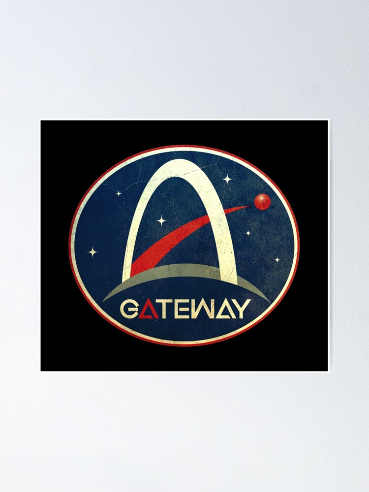 "Artemis Lunar Gateway program logo - vintage look" Poster for Sale by ...