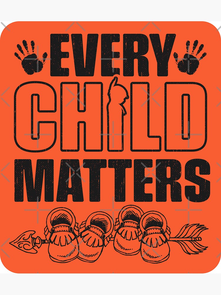 "Every Child Matters Orange Shirt Day Native American Indian" Magnet by ...