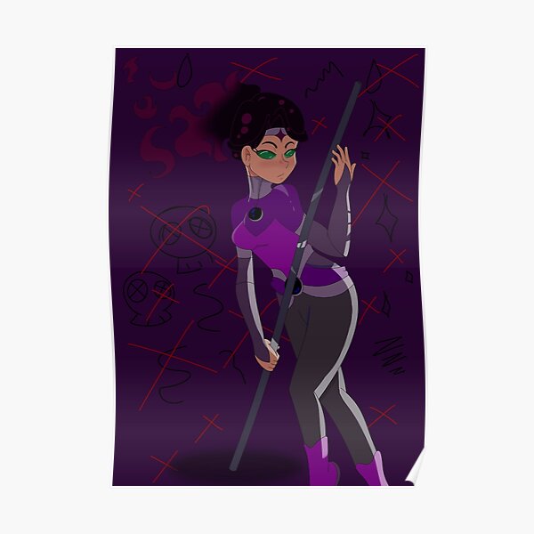 "Nightstar is Red X" Poster for Sale by Loopygirl666 | Redbubble