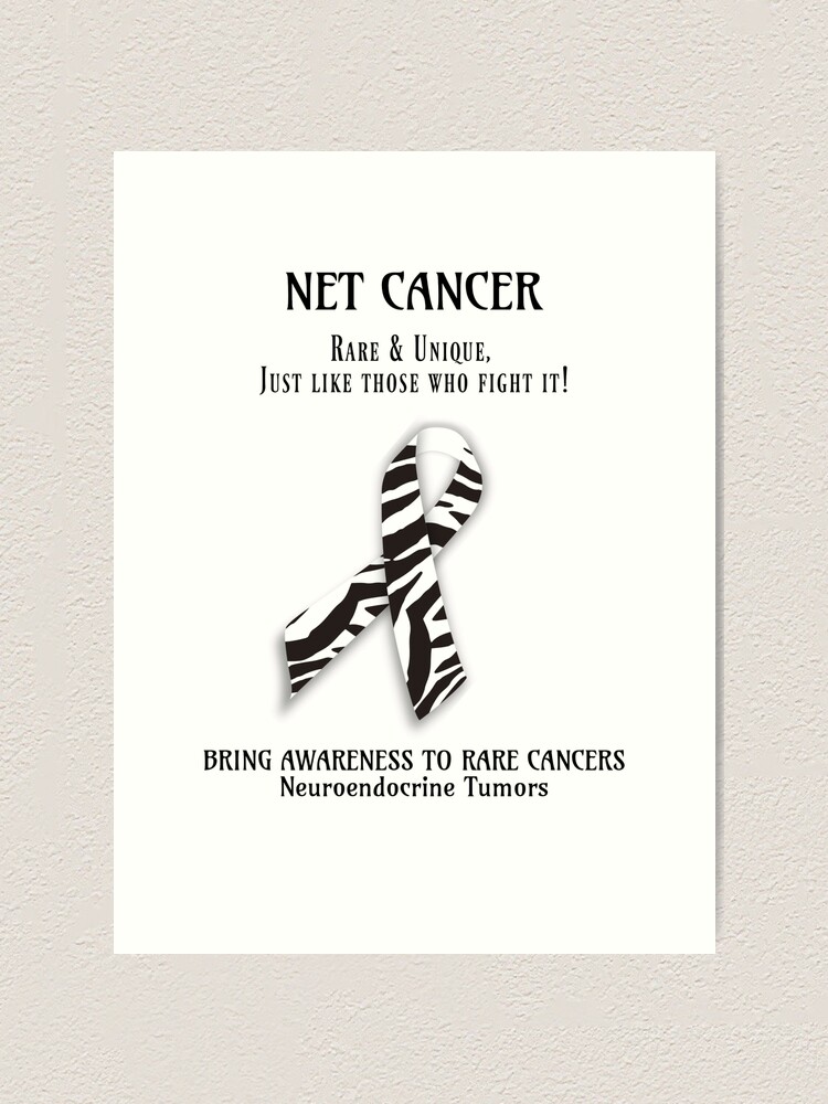 "Neuroendocrine Rare Cancer Awareness " Art Print for Sale by allthumbs ...