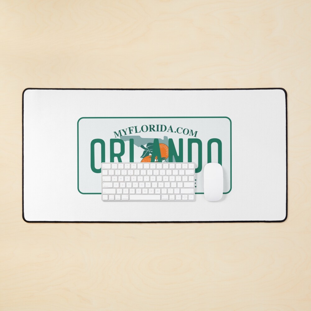 "Orlando, Florida License Plate" Sticker for Sale by averyb7 | Redbubble