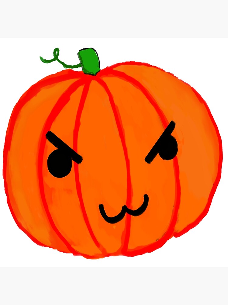 "Scawy pumpkin drawing" Poster by DiazDMC | Redbubble