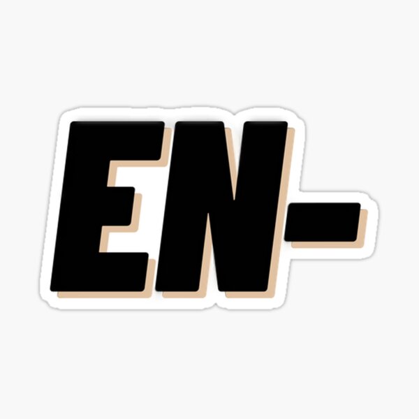 "ENHYPEN LOGO" Sticker for Sale by ewanaa | Redbubble
