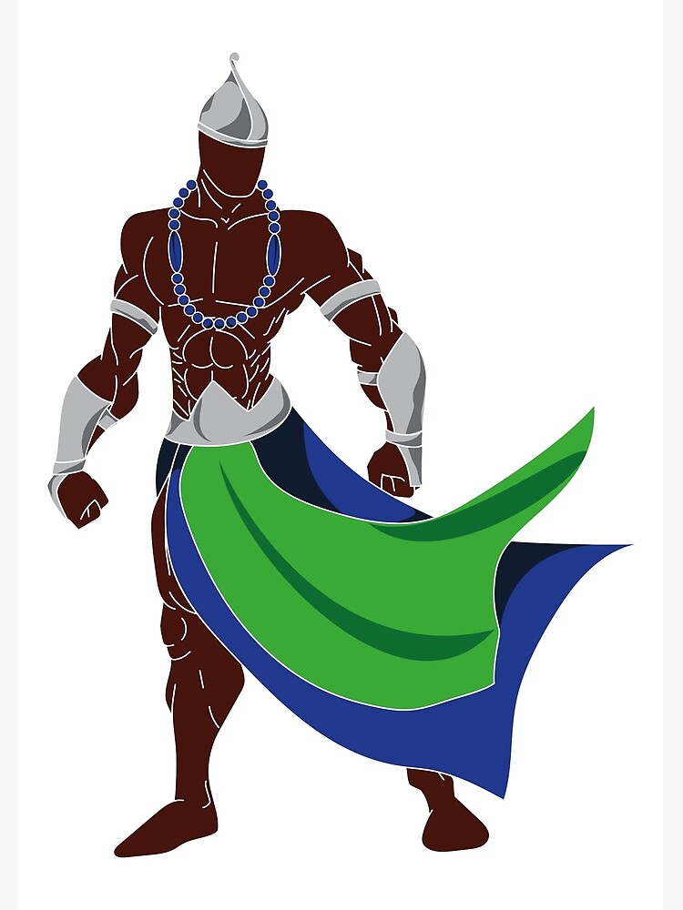 "Ogun" Poster for Sale by sacraorisa | Redbubble