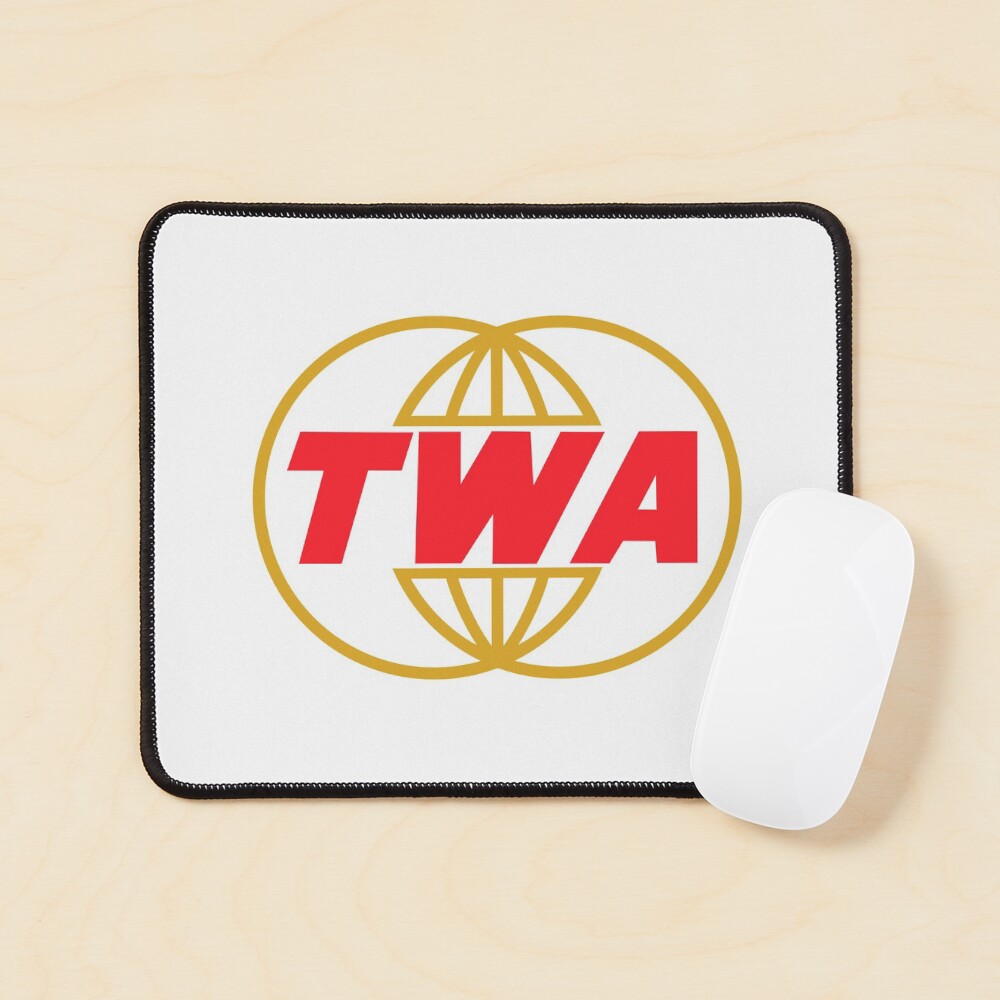 "TWA Airlines - Vintage Logo" Sticker for Sale by epitomegirl | Redbubble