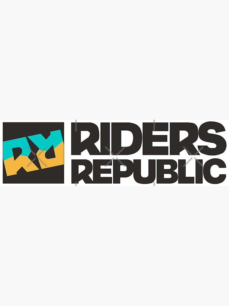 "Riders Republic Sticker Logo" Sticker for Sale by CarlStickers | Redbubble