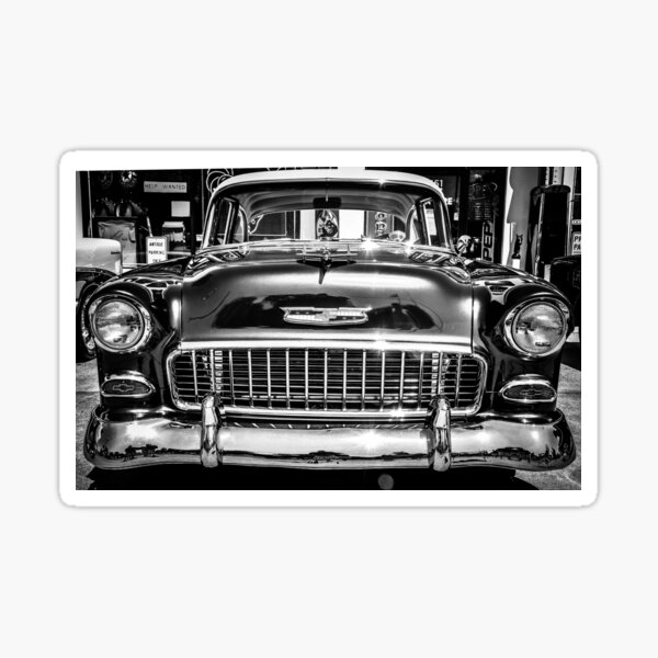 "1955 Chevy" Sticker for Sale by 99photos | Redbubble