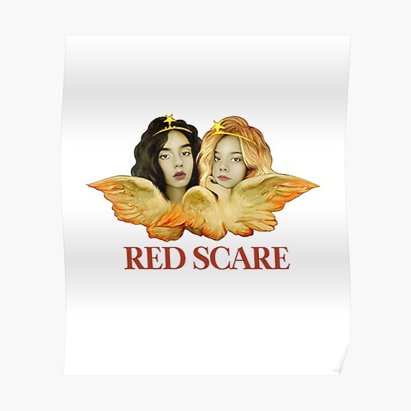 "Red scare merch" Poster for Sale by TorstenJSommer | Redbubble