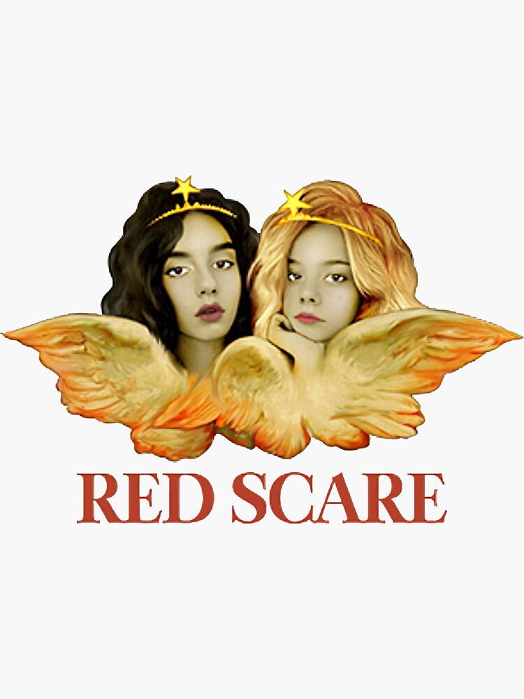 "Red scare merch" Sticker for Sale by TorstenJSommer | Redbubble