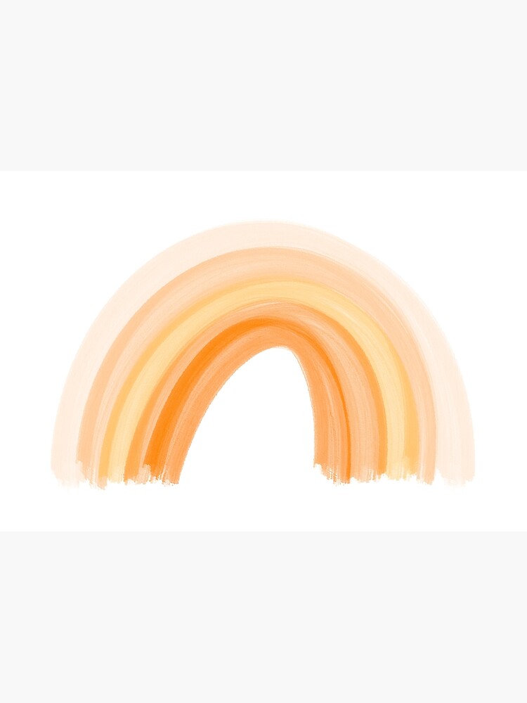 "Orange Boho Rainbow" Poster by jadynavery | Redbubble