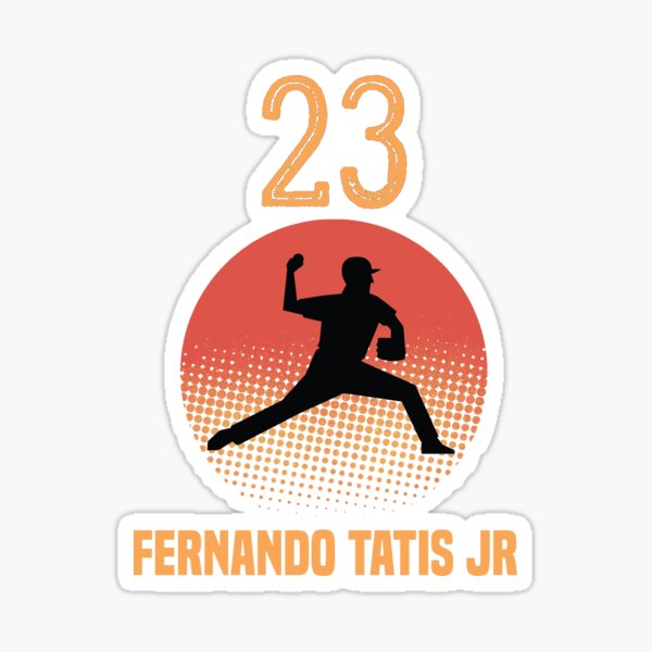 "Fernando Tatis Jr 23" Sticker for Sale by Aviirous | Redbubble