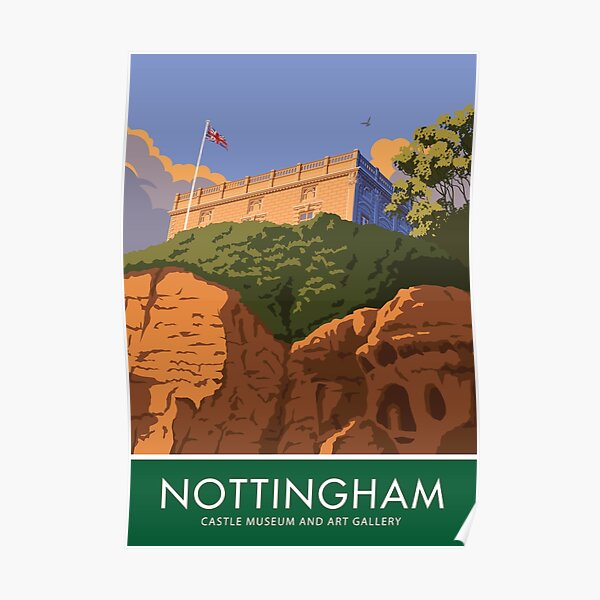 "Nottingham, Castle Museum" Poster for Sale by smillership | Redbubble