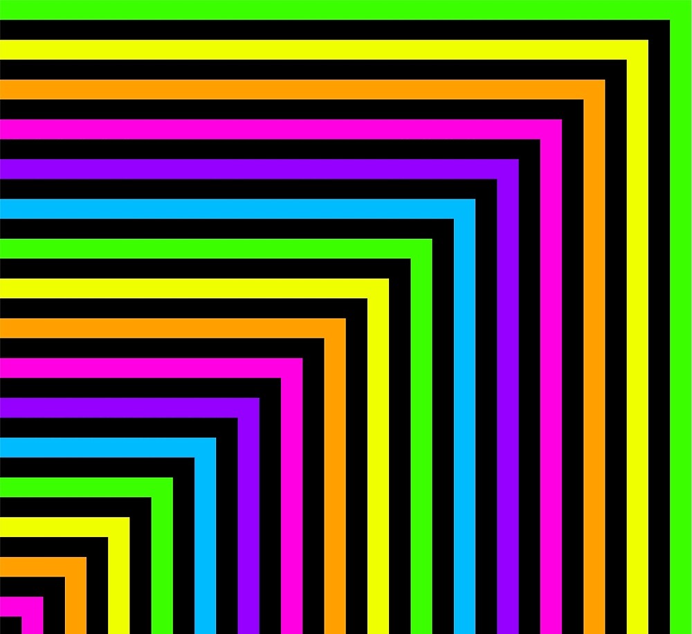 "Fluorescent Pattern " by wolfkami4779 | Redbubble