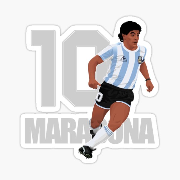 Diego Maradona Stickers | Redbubble