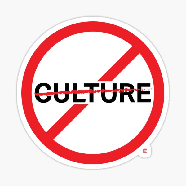 "Cancel Cancel Culture" Sticker for Sale by CuriousCurios | Redbubble