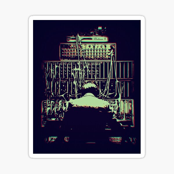 "Phantom Of The Modular" Sticker for Sale by no-jo | Redbubble