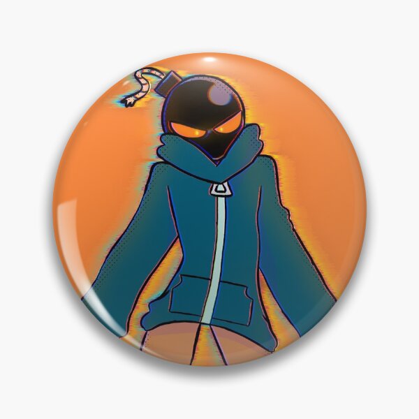 "Whitty fnf - fnf" Pin for Sale by strawbymilk | Redbubble