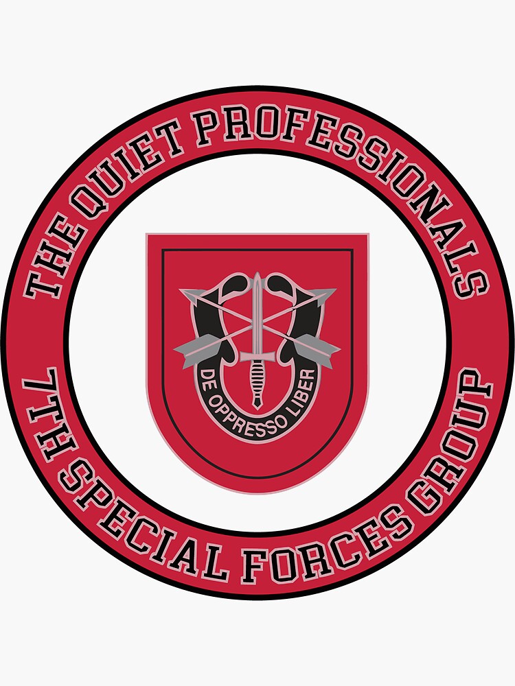 "7Th Special Forces Group 7Th Sfg" Sticker for Sale by lexandr12 ...
