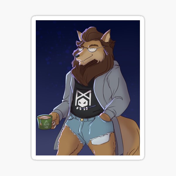 "Jawbone Daisy Dukes" Sticker for Sale by kitaminx | Redbubble