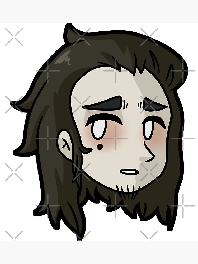 "Larry face" Poster for Sale by PattonSteve | Redbubble