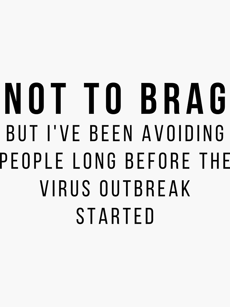 "Funny Brag Meme" Sticker by typotypegraphy | Redbubble