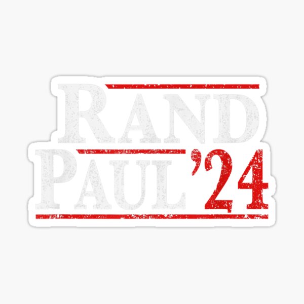 "Rand Paul For President 2024 Vintage " Sticker for Sale by ...
