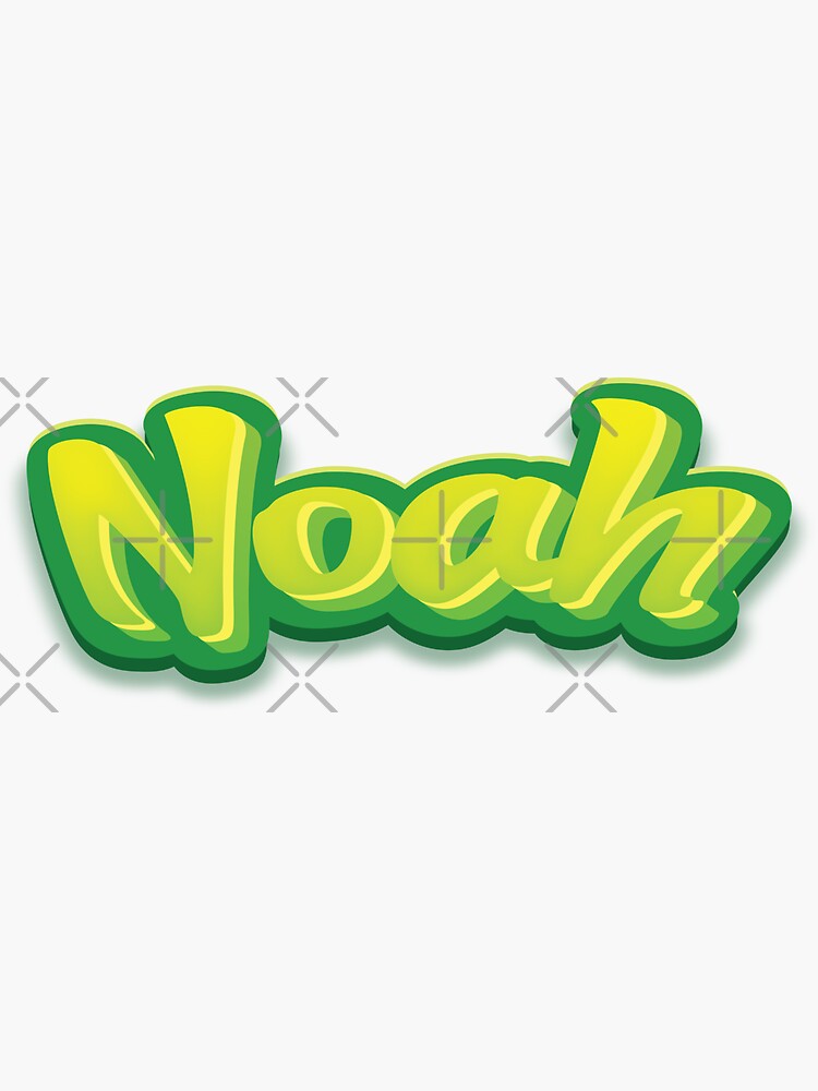 "Noah" Sticker for Sale by FiveNiches | Redbubble