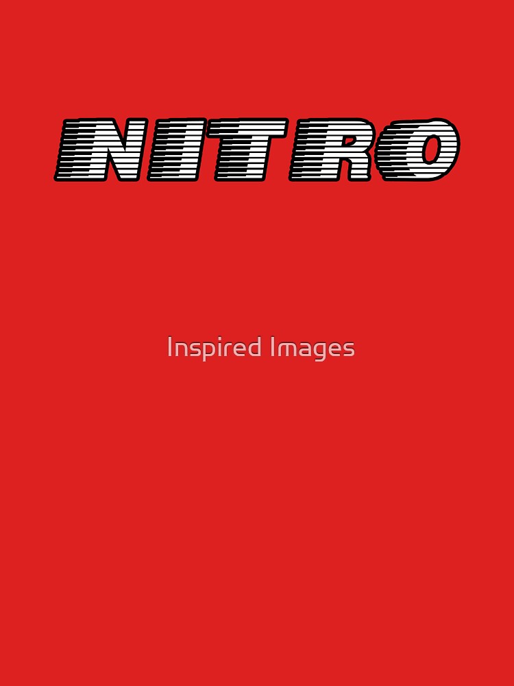 "Nitro Power" T-shirt for Sale by ImageMonkey | Redbubble | nitro t ...