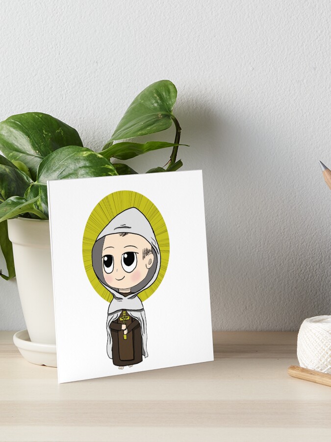 "Saint John of the Cross Cute Anime Chibi of the Catholic Saint " Art ...