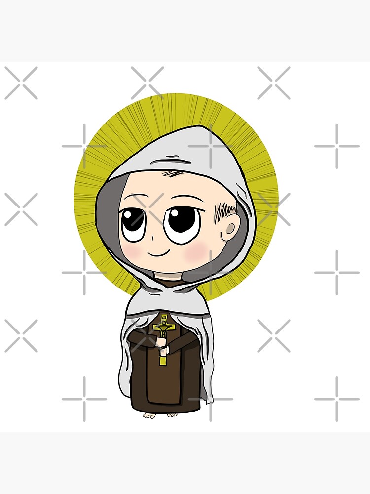 "Saint John of the Cross Cute Anime Chibi of the Catholic Saint ...