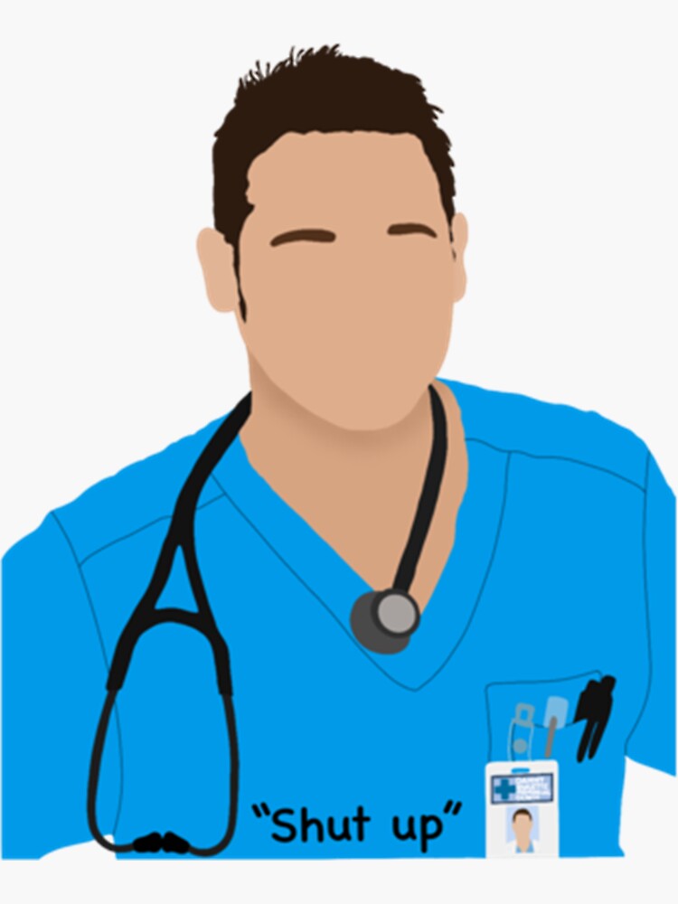 "Alex Karev Grey’s Anatomy Classic " Sticker for Sale by KDotDigital ...