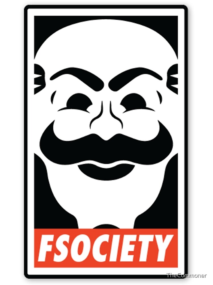 "FSociety" Art Print for Sale by TheCommoner | Redbubble