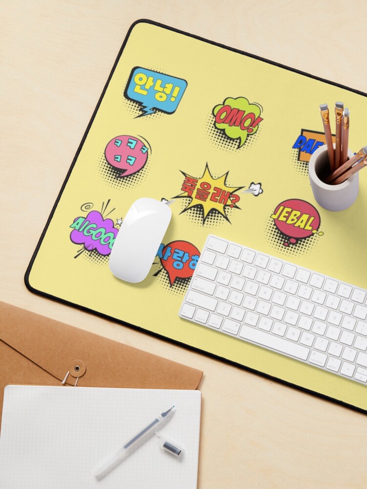"Korean Expression Comic Pack | Hangul Words | Korean Culture" Mouse ...